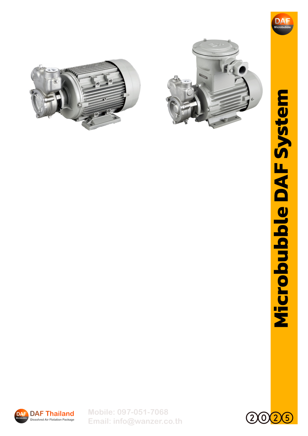 MicroDAF Pump - Wanzer Company